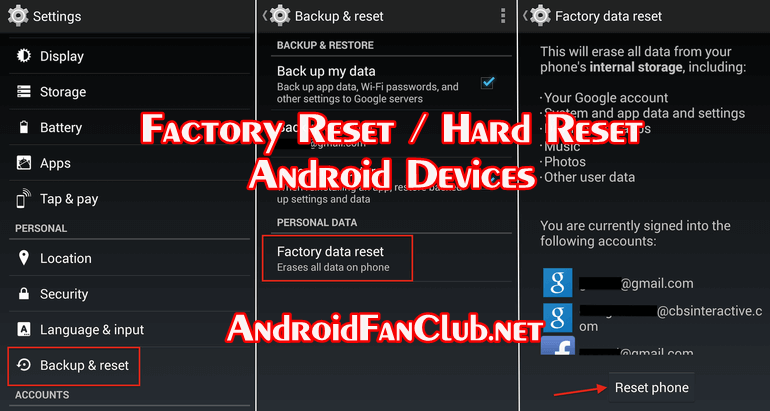 How To Factory Reset Any Samsung, Huawei Phone or Tablet? How To Factory Reset Any Samsung, Huawei Phone or Tablet?